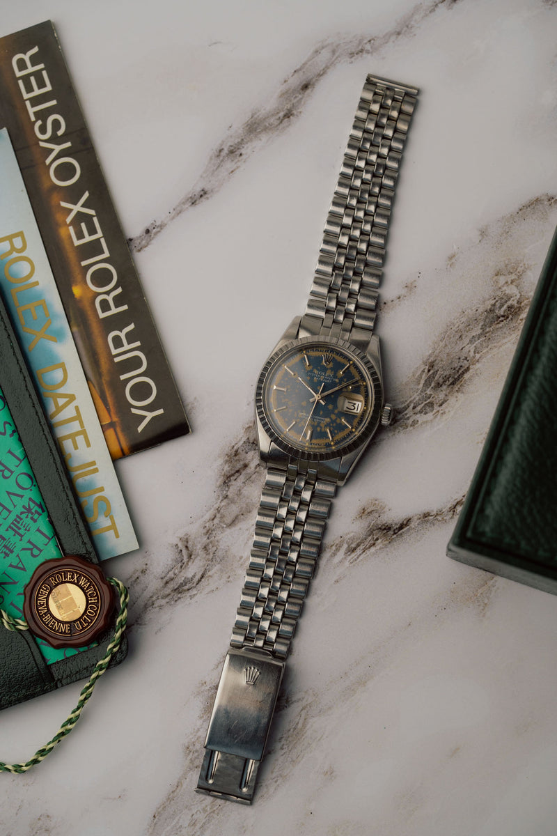 Rolex Datejust 16030 Blue Starburst Dial 3m Serial 1974 – Classic Time Club