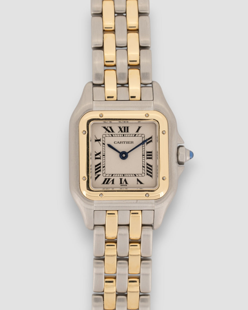 Cartier Panthere SM 1120 YG/SS 2 Row 1990s – Classic Time Club