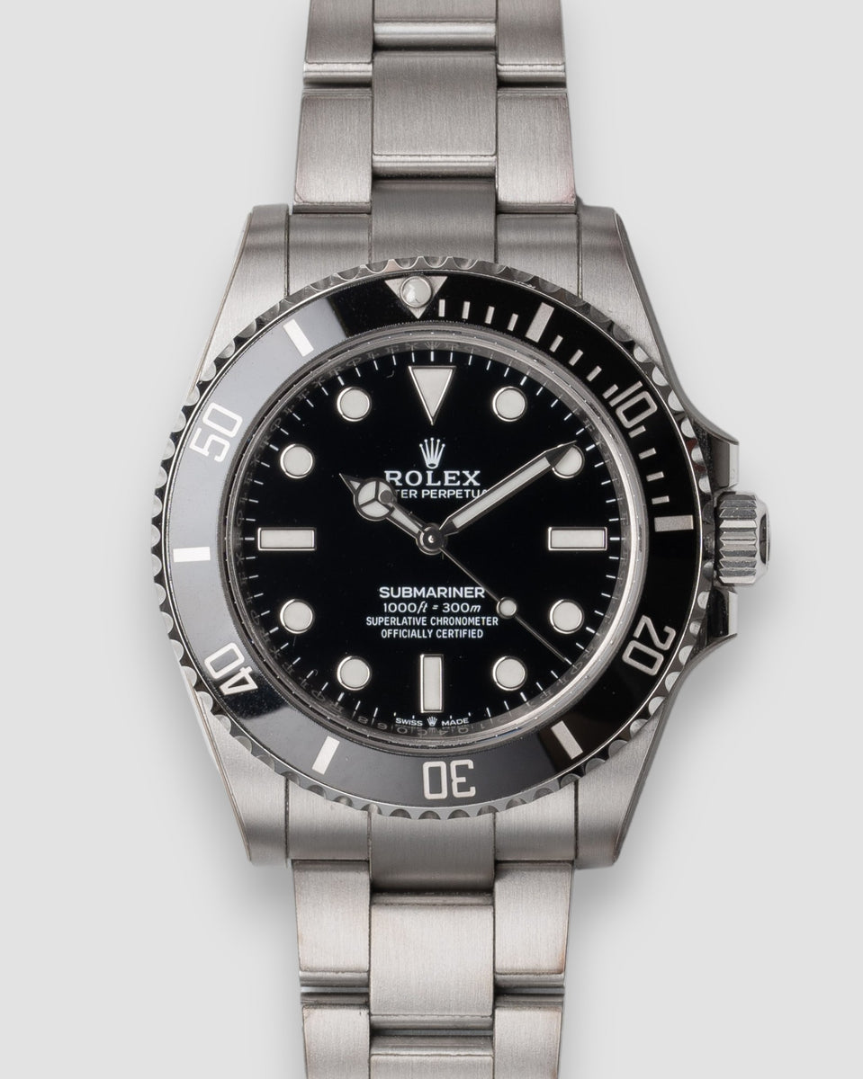 Rolex Submariner 124060 Black Dial 2023 Box and Papers – Classic Time Club
