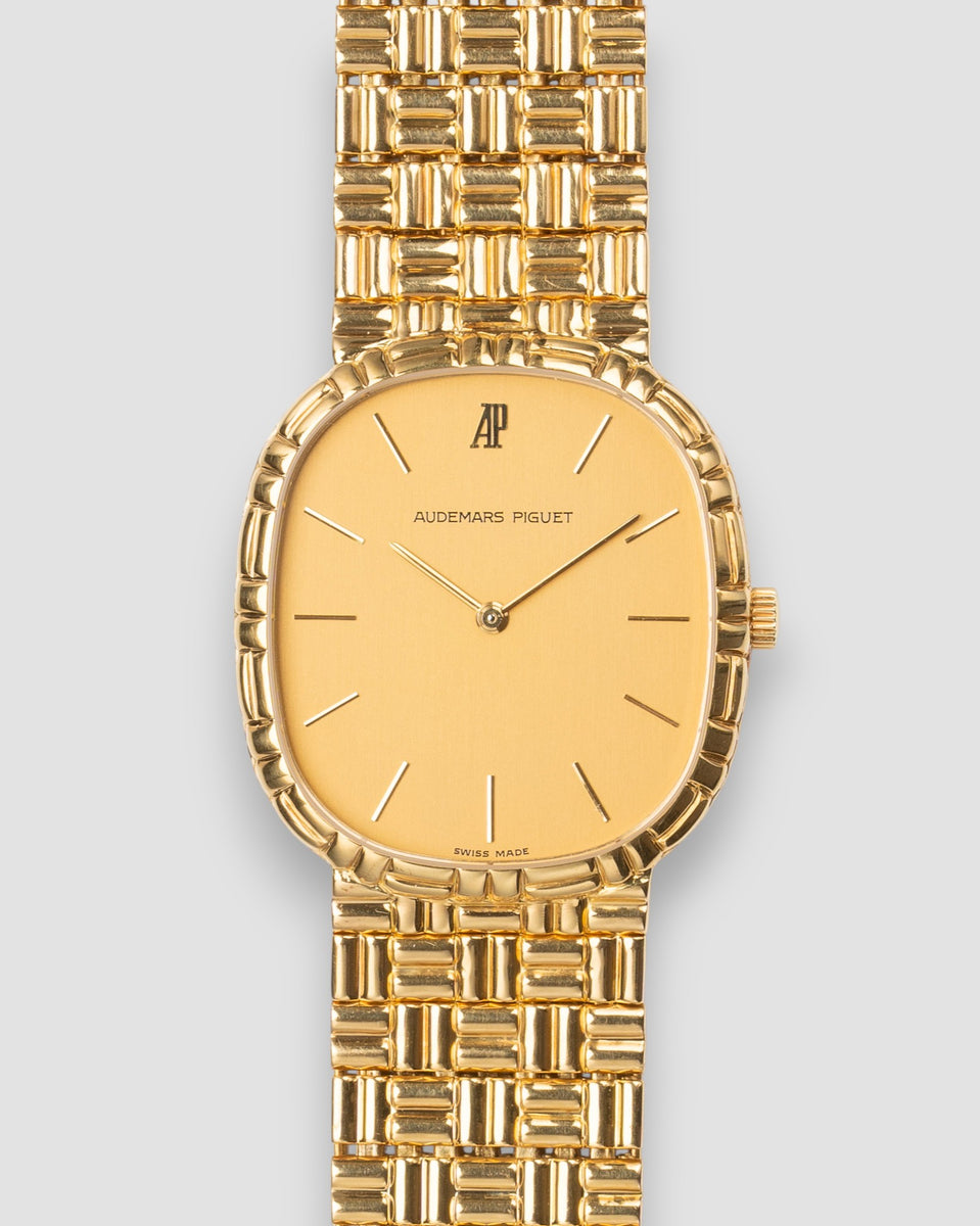 Audemars Piguet Ellipse 'Puzzle' 4647/903 Champagne Dial Manual Winding ...